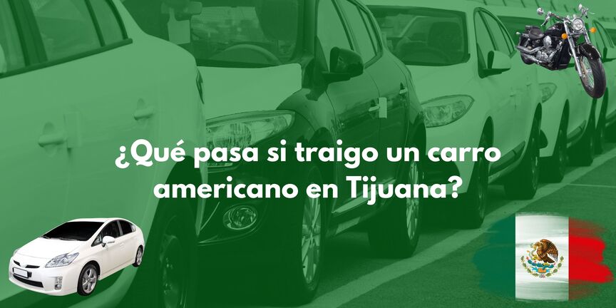 ¿Qué significa título azul en un carro americano?