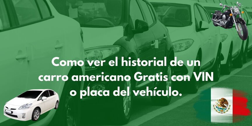 ¿Qué significa título azul en un carro americano?